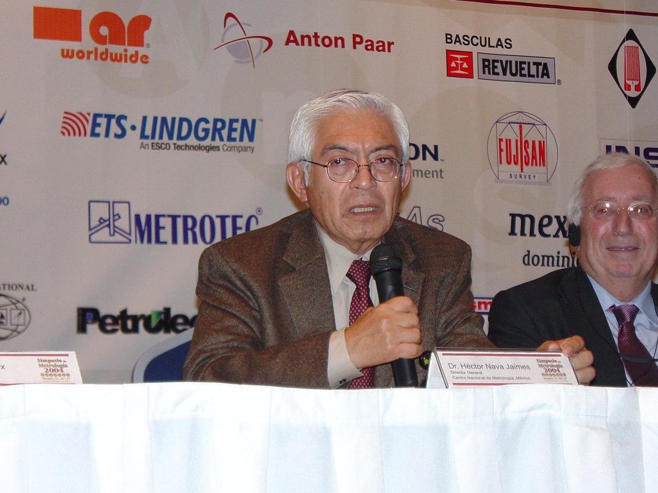 Simposio de Metrologa 2004 Clausura